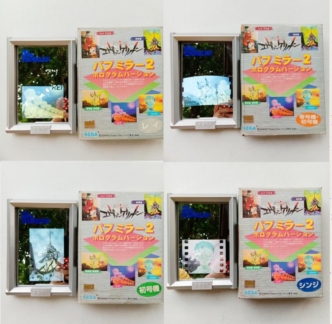 Neon Genesis Evangelion Holographic Ver. Pub Mirror 1997 Collectible ...