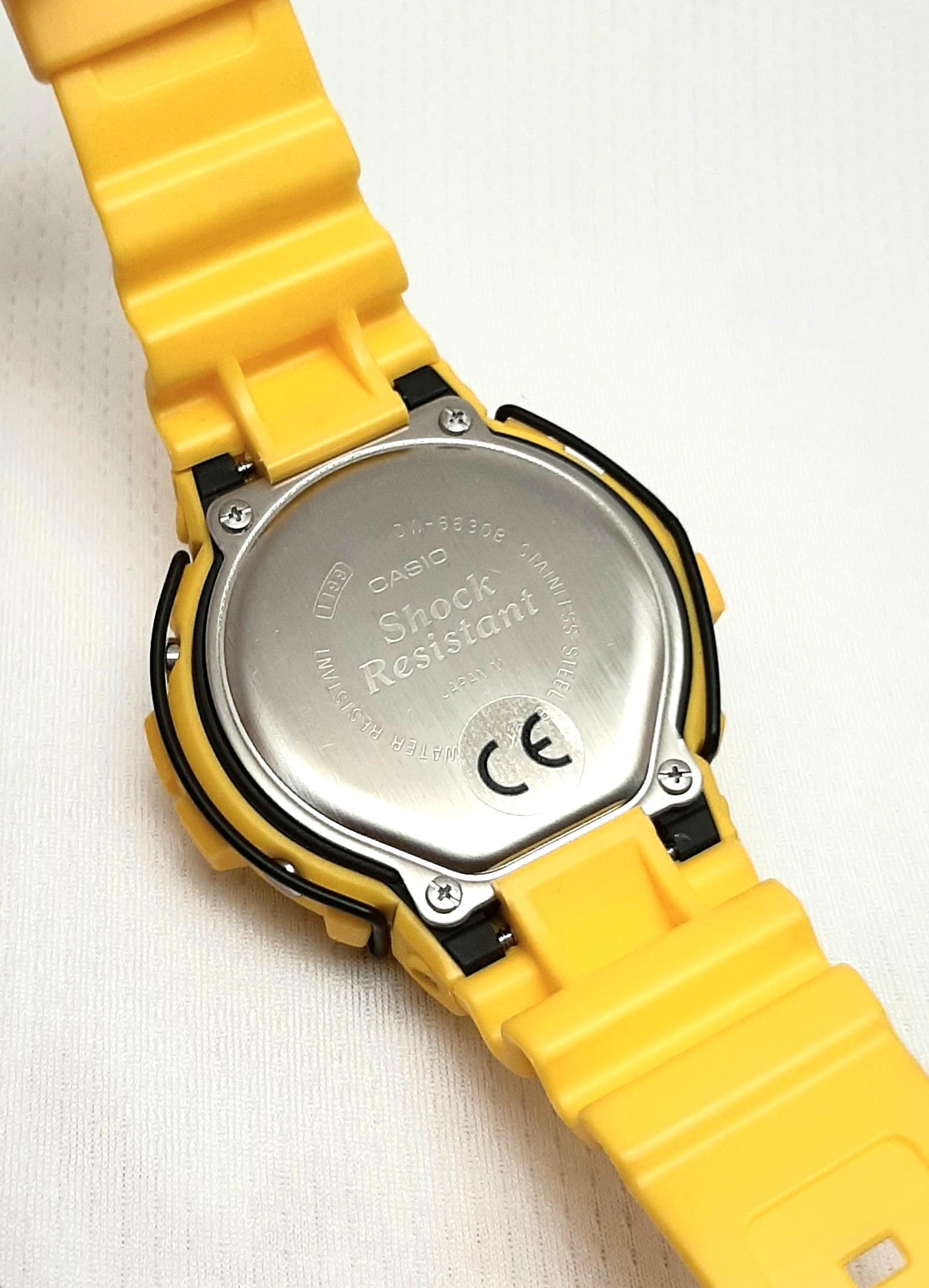 "Sold" New Old Stock G Shock Fox Fire DW6630 Bull Bar Made In Japan ...