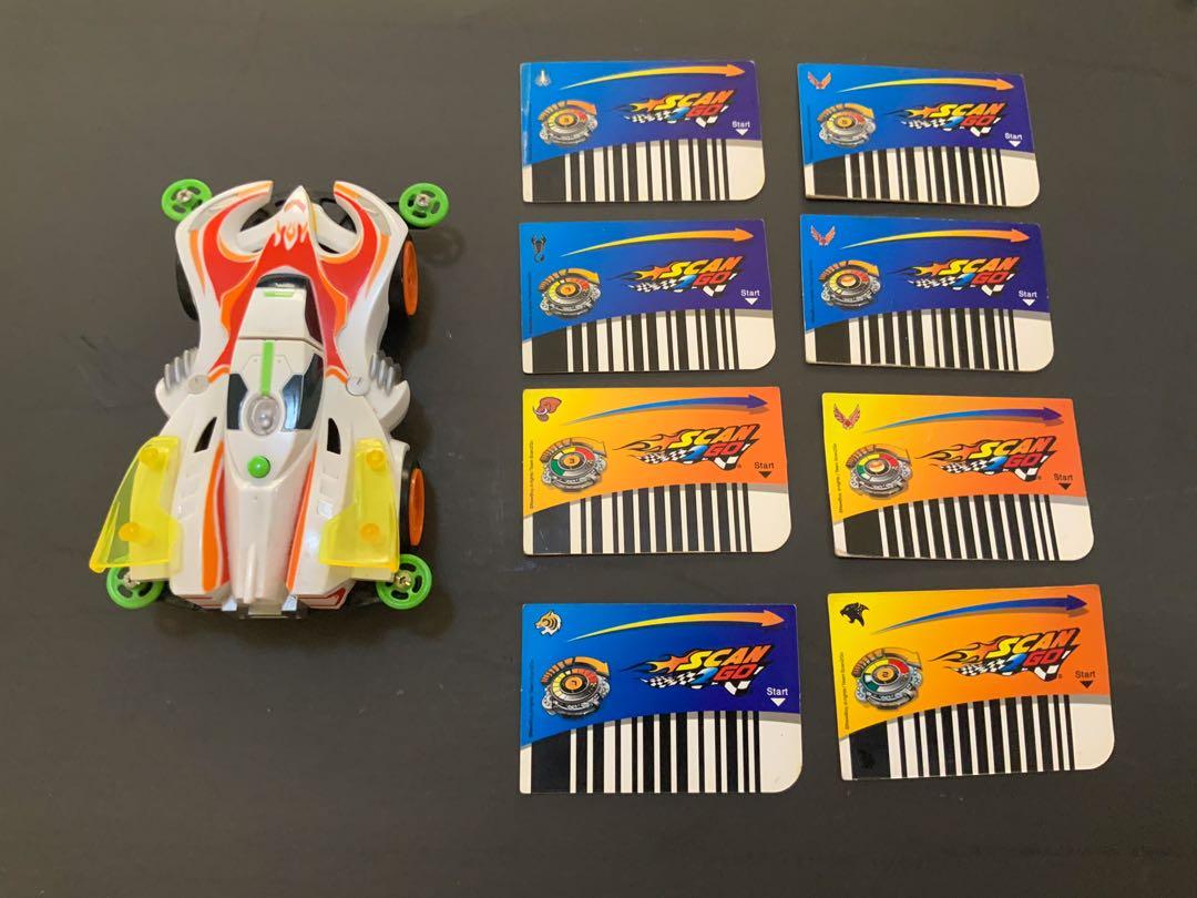 NewBoy Scan2Go Scan To Go Mini 4WD Falgor with Power Cards and Booster ...