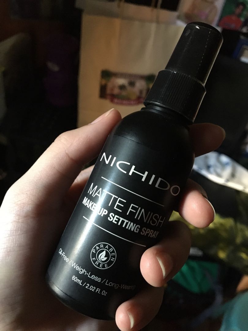 Nichido Matte Finish Setting Spray, Beauty & Personal Care, Hands ...