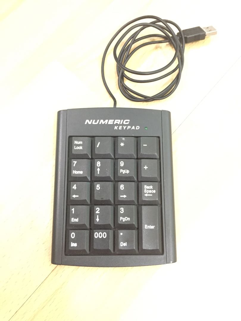 Numeric Keypad, Computers & Tech, Parts & Accessories, Mouse ...