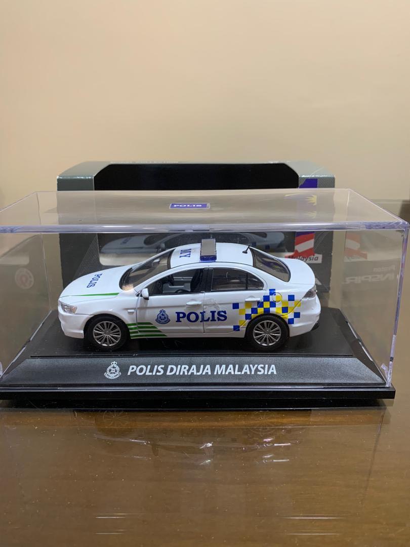 PDRM Polis Diraja Malaysia Proton Inspira Die Cast Model Car Scale 1:32 ...