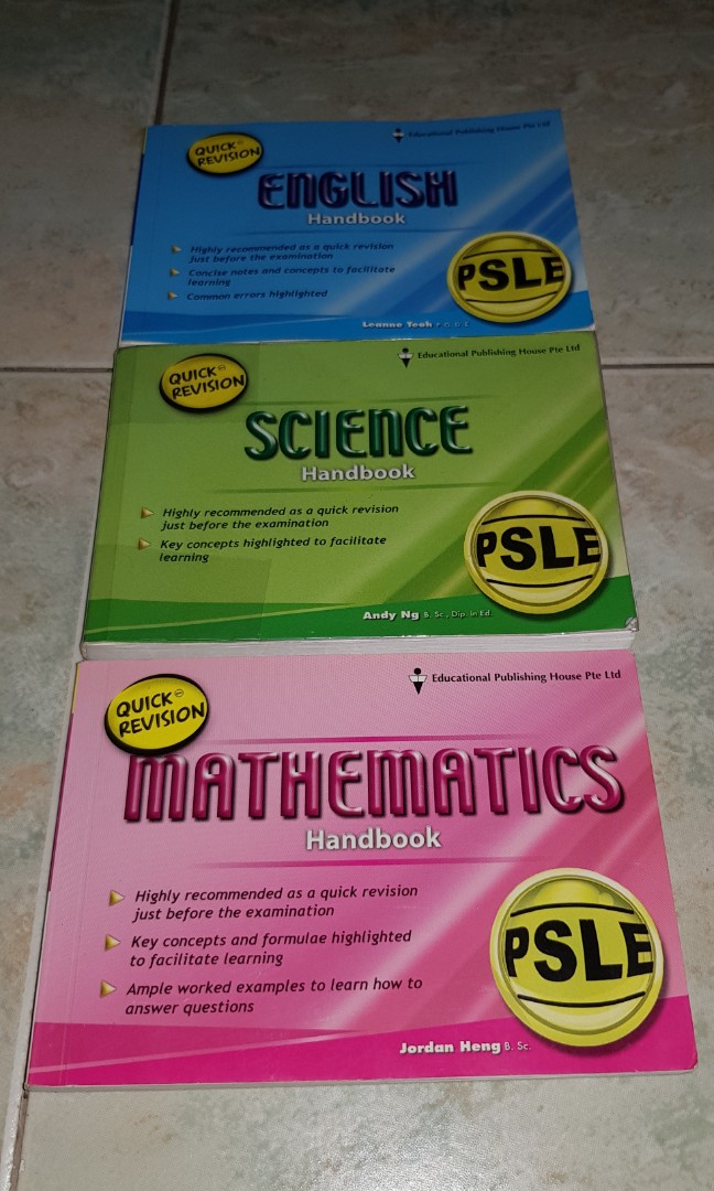PSLE Quick Revision handbook, Books & Stationery, Textbooks, Primary on ...
