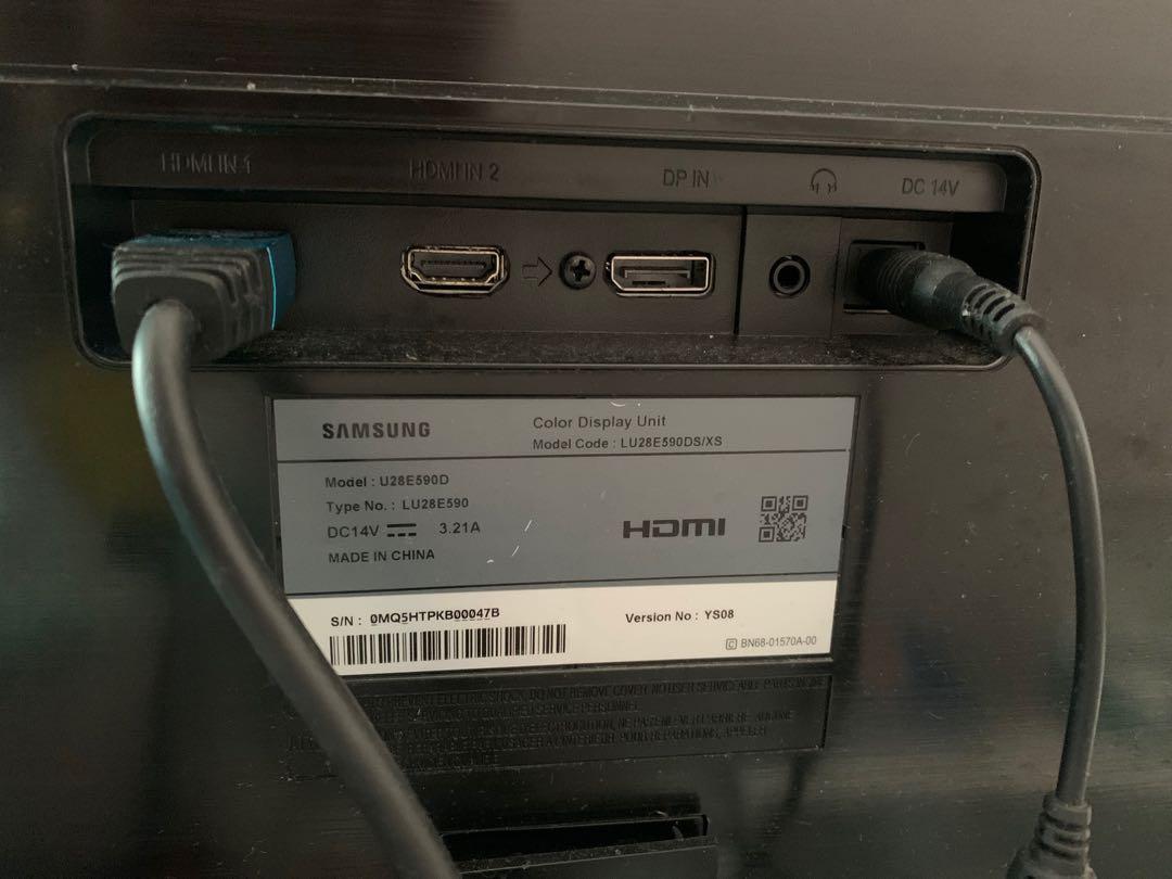 Samsung U28E590D 28-Inch Monitor, Computers & Tech, Parts & Accessories ...