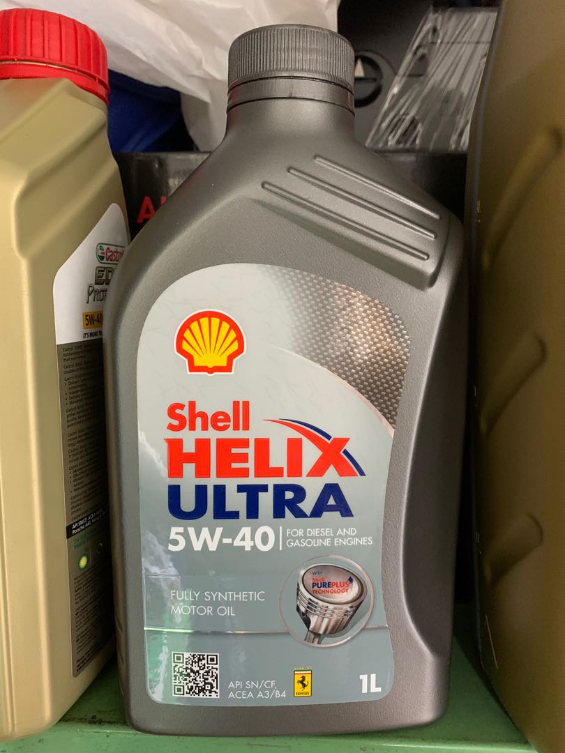 Shell Helix Ultra Engine Oil 1L, Car Accessories, Accessories on Carousell