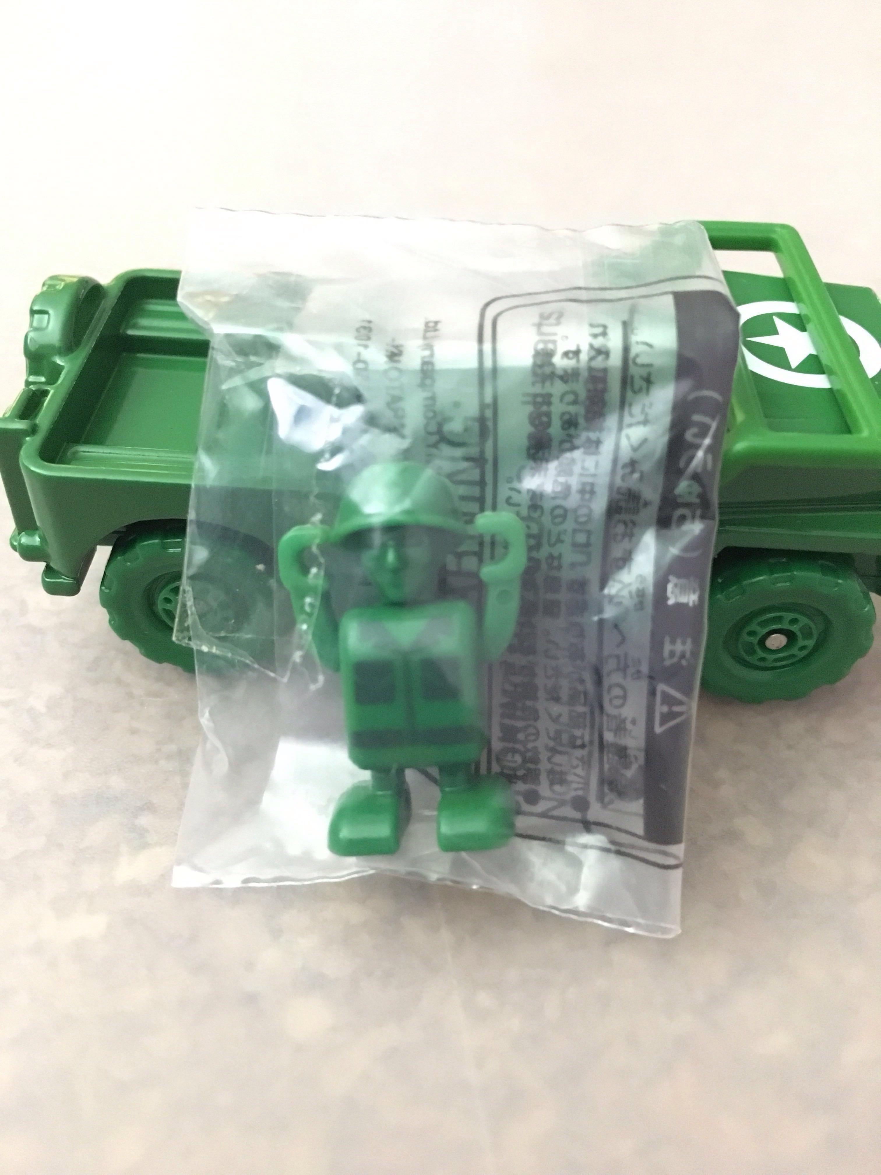 "Sold Out" Tomica Toy Story Green Army Men & Military Truck Disney ...