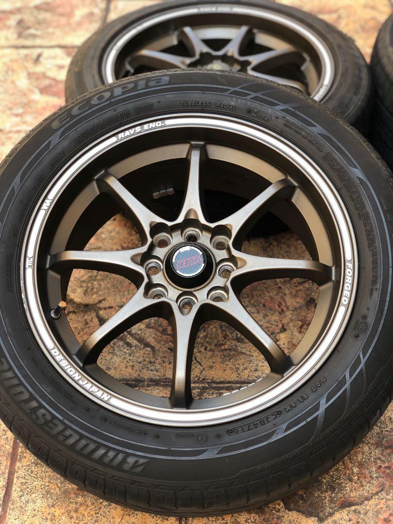 Sport Rim CE28 16 inci pcd100/114, Auto Accessories on Carousell