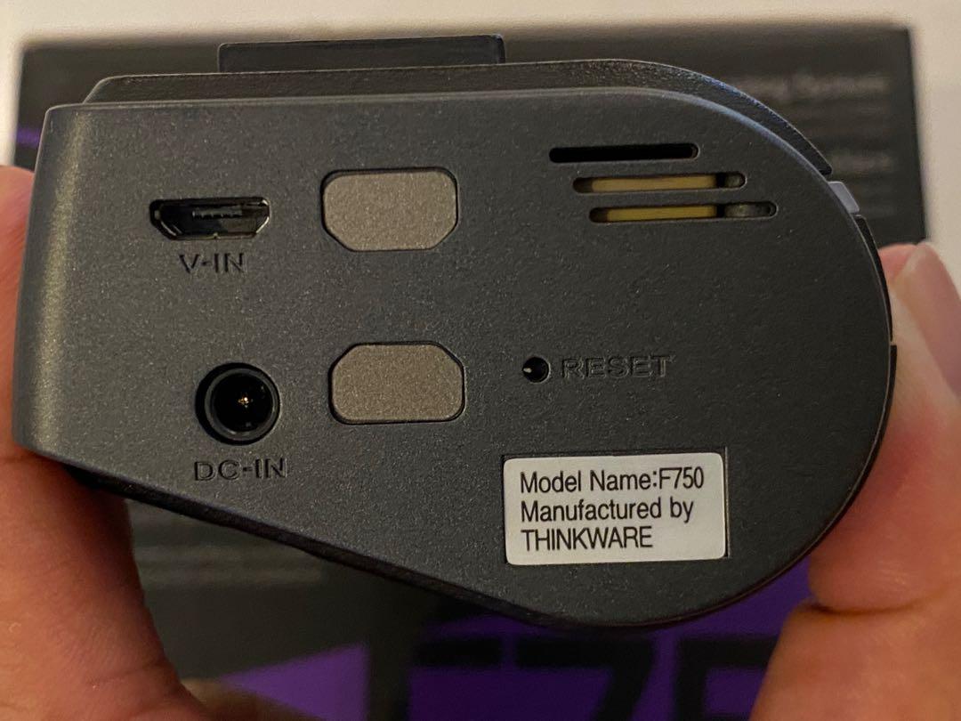 Thinkware F750 2-ch WIFI HD 1080p Car Dashcam, Car Accessories ...