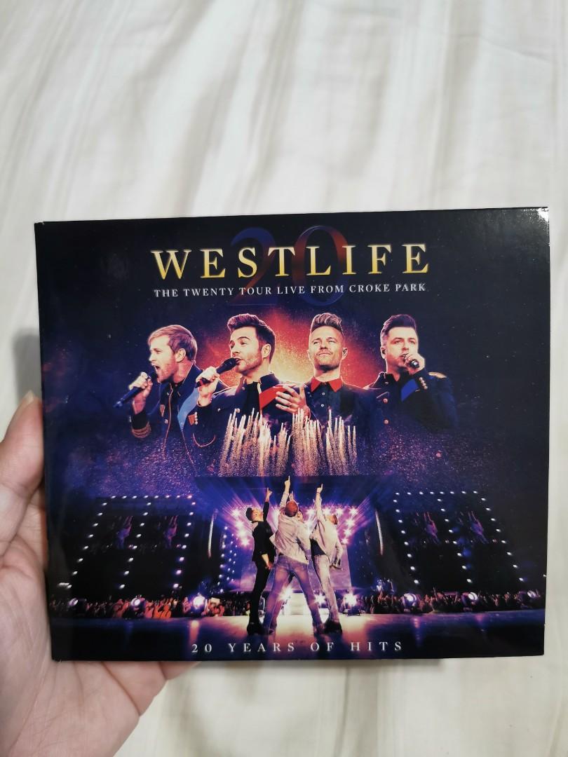 Westlife The Twenty Tour Live From Croke Park DVD / CD combo, Hobbies ...
