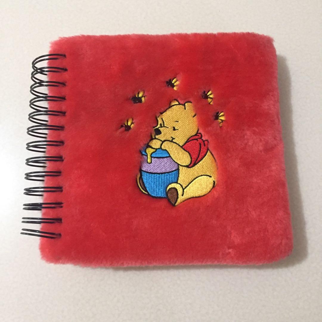 Winnie the Pooh Furry Notebook, Hobbies & Toys, Stationary & Craft ...