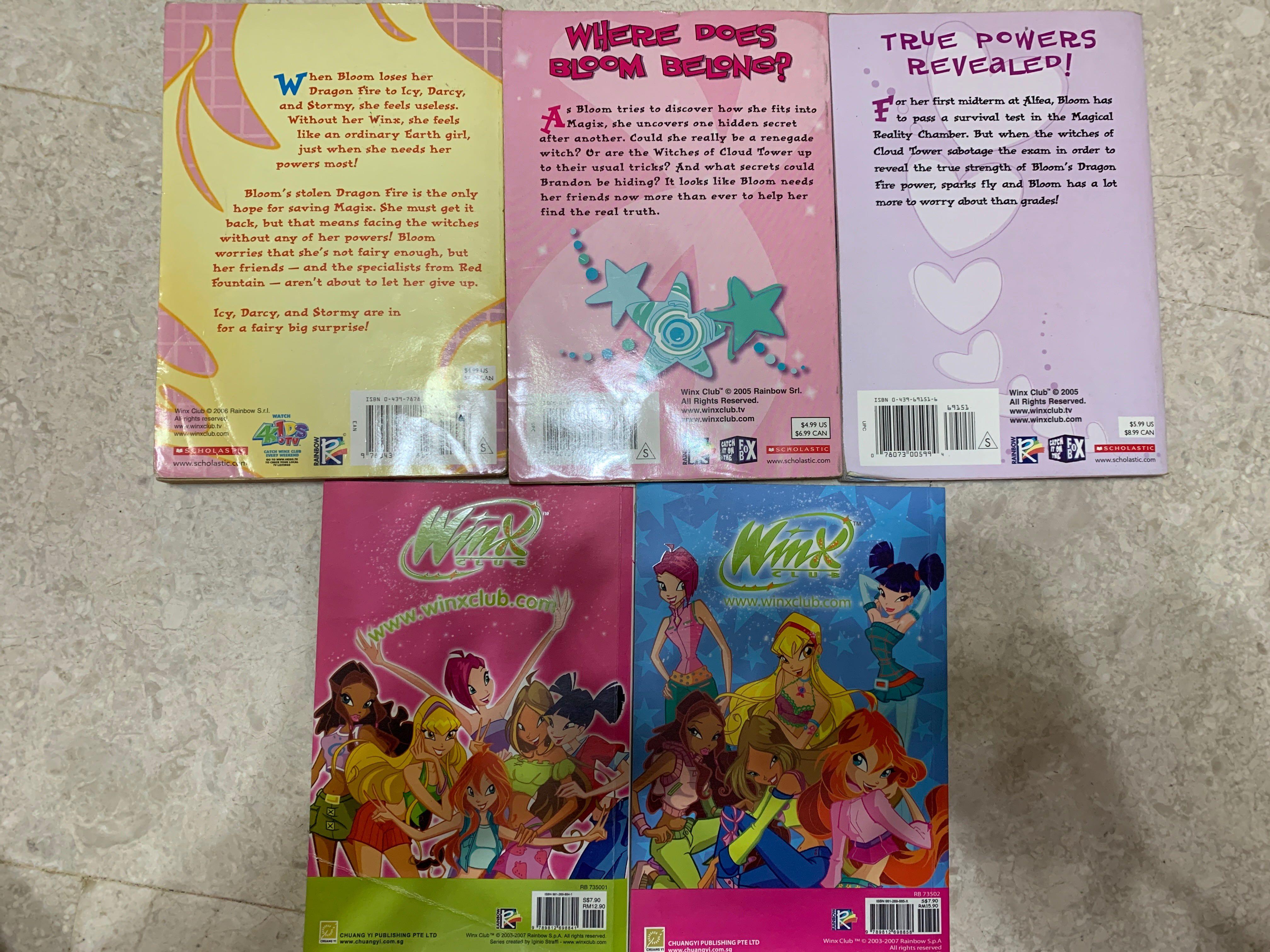 Winx Club novels, Books & Stationery, Children's Books on Carousell