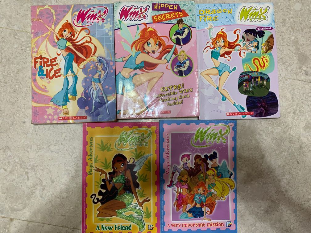 Winx Club novels, Books & Stationery, Children's Books on Carousell