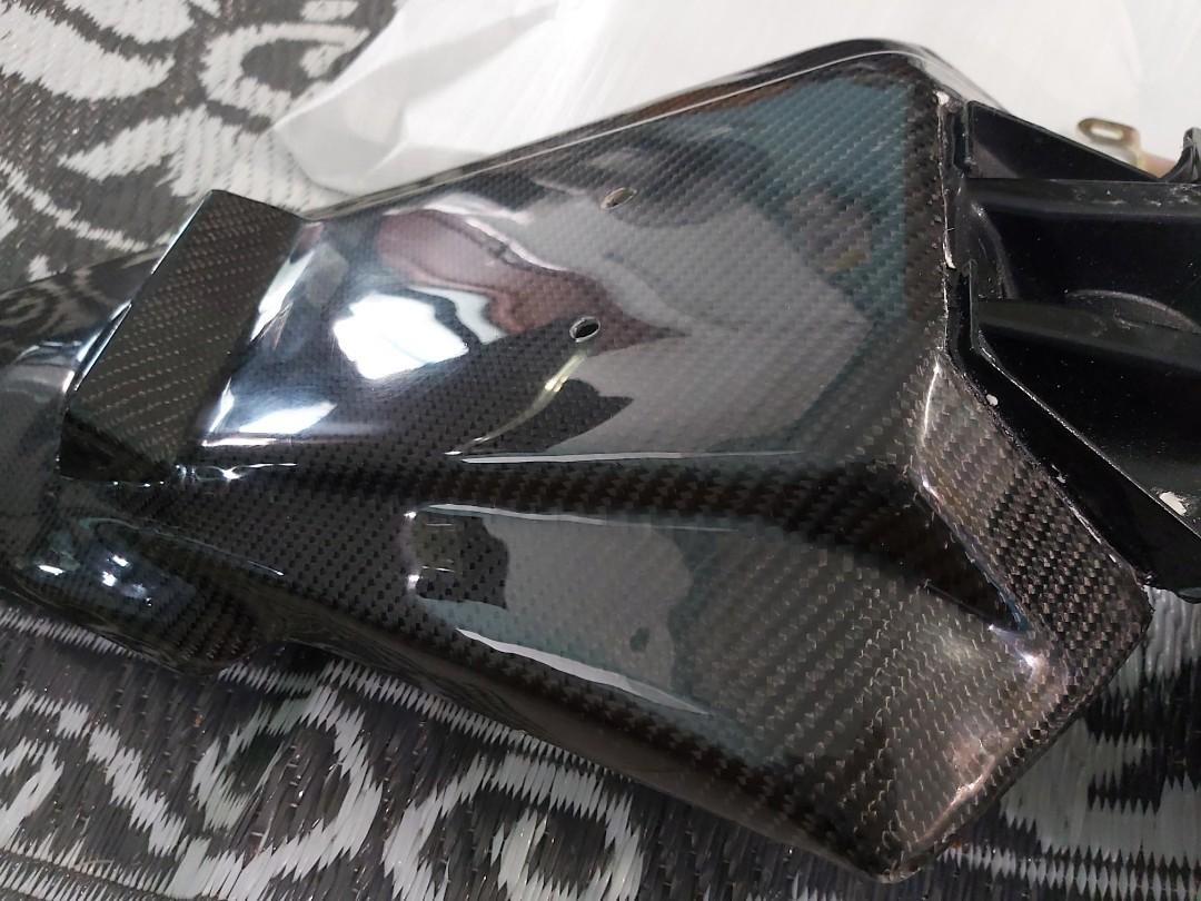 Aerox 155 Rear Fender Carbon, Motorcycles, Motorcycle Accessories on ...