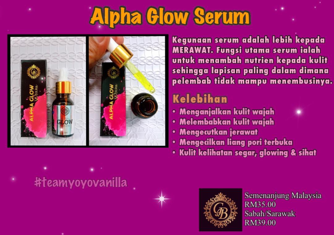 Alpha glow serum, Beauty & Personal Care, Face, Face Care on Carousell