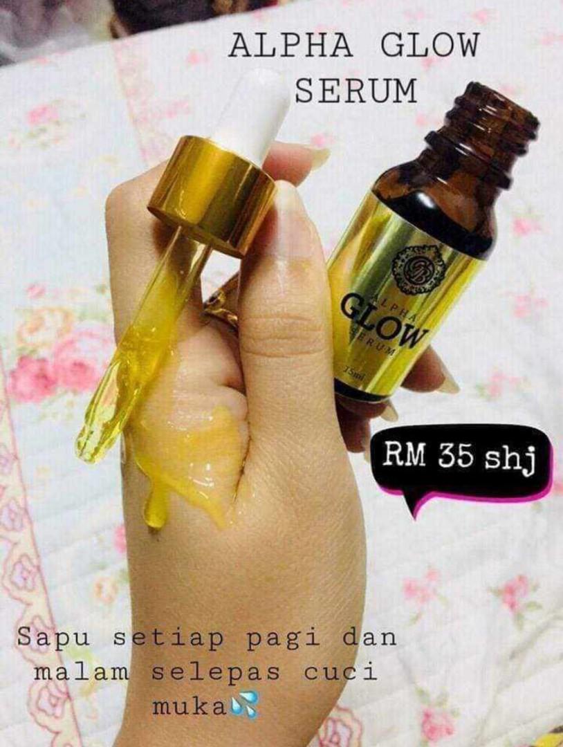 Alpha glow serum, Beauty & Personal Care, Face, Face Care on Carousell