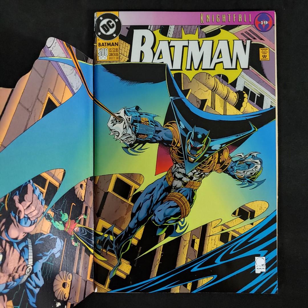 Batman #500 (1993) signed by Jose Quesada *** KNIGHTFALL *** DC Comics ...