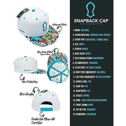 INSTOCK! BRAND NEW AUTHENTIC THE CAPAL, WHITE RIMBA EDITION, SNAPBACK ...