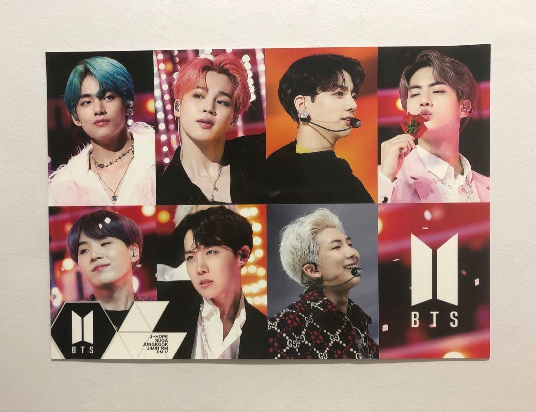 12 bts posters, Hobbies & Toys, Memorabilia & Collectibles, K-Wave on ...