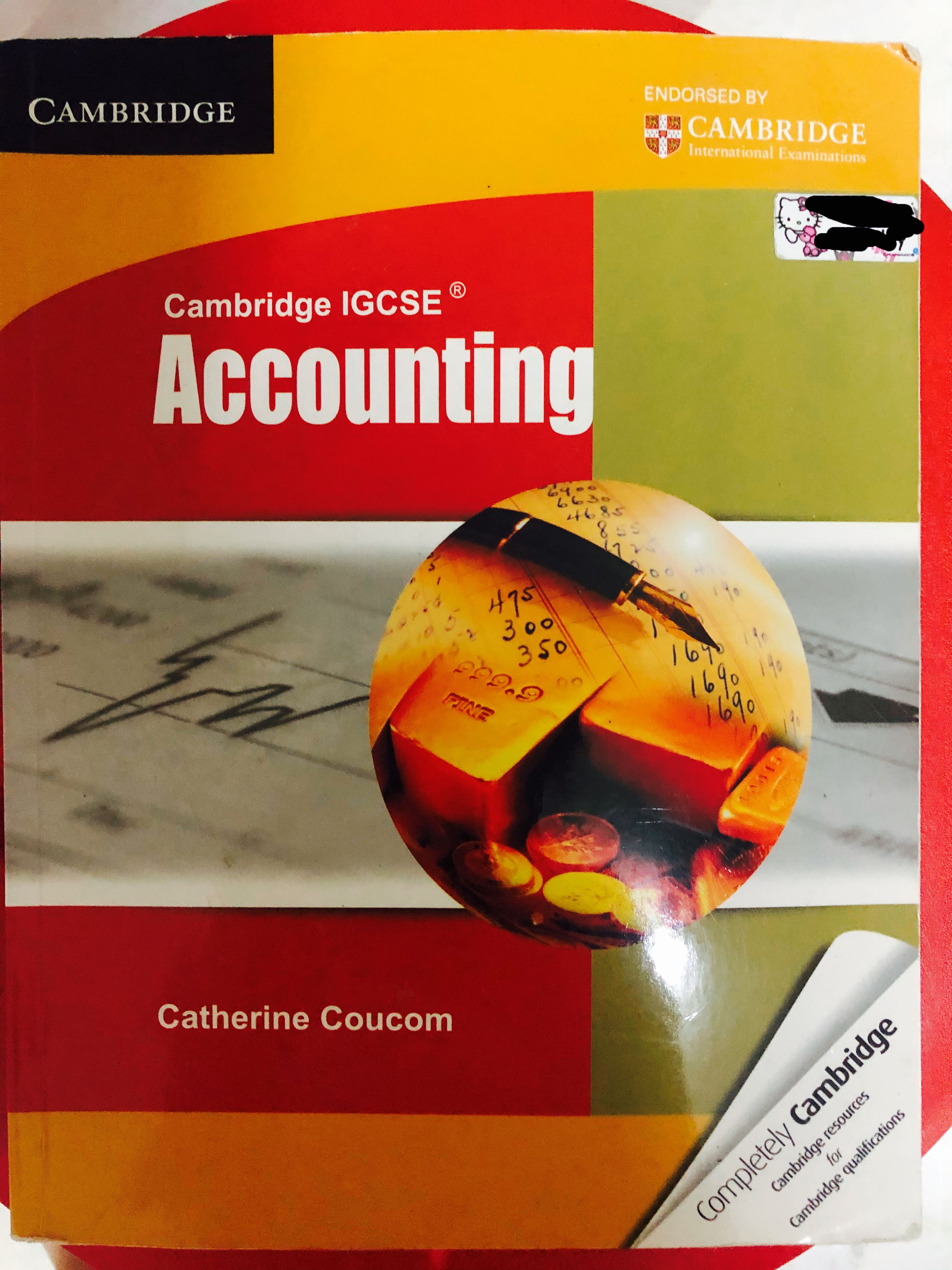 Cambridge Igcse Accounting Textbook Hobbies And Toys Books And Magazines Textbooks On Carousell