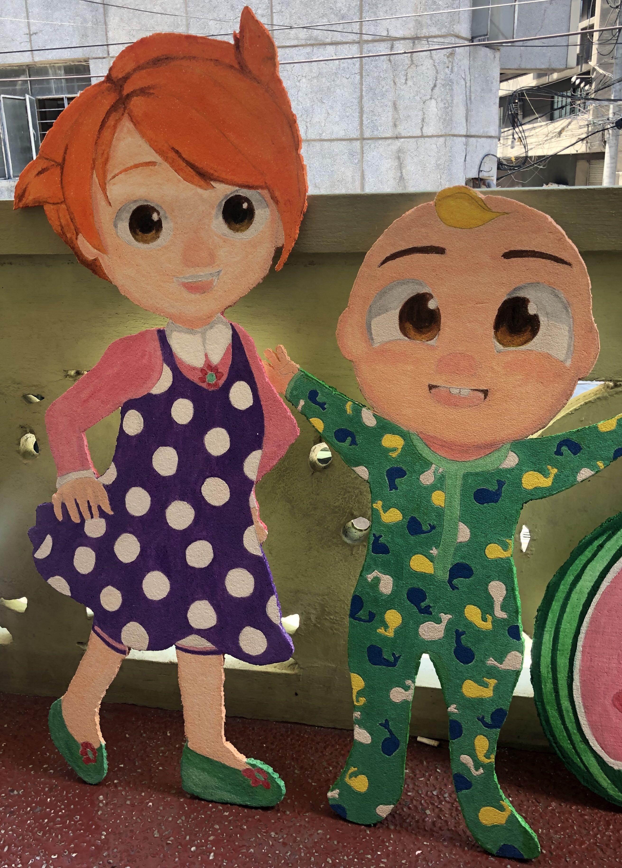 Cocomelon Character Standee, Babies & Kids, Babies & Kids Fashion on ...