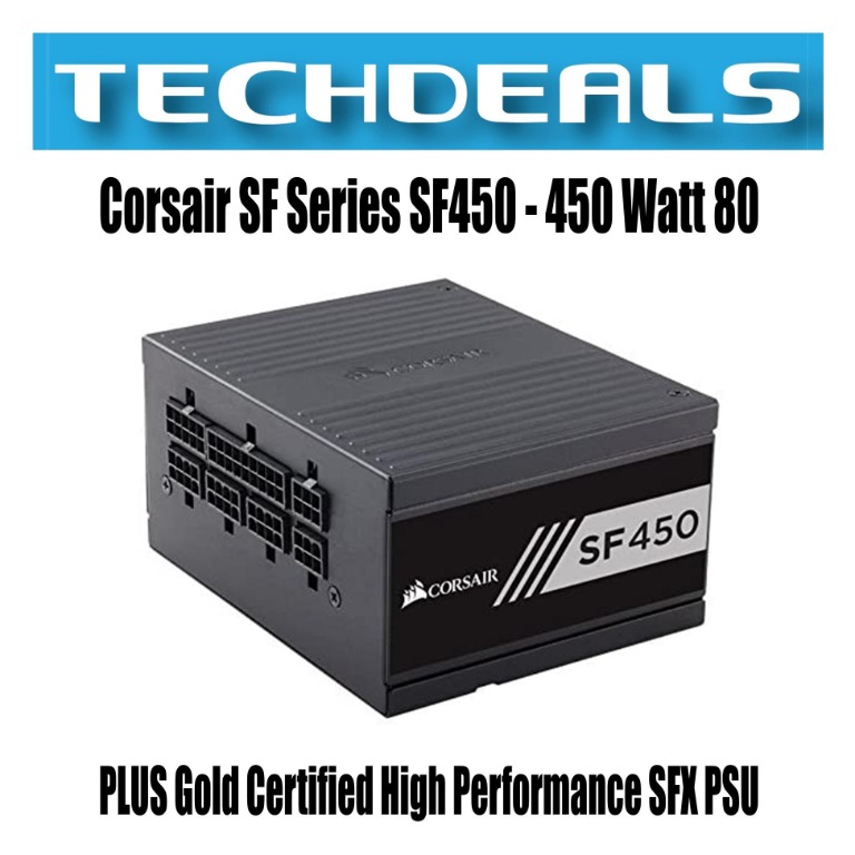 Corsair SF Series SF450 - 450 Watt 80 PLUS Gold Certified High ...