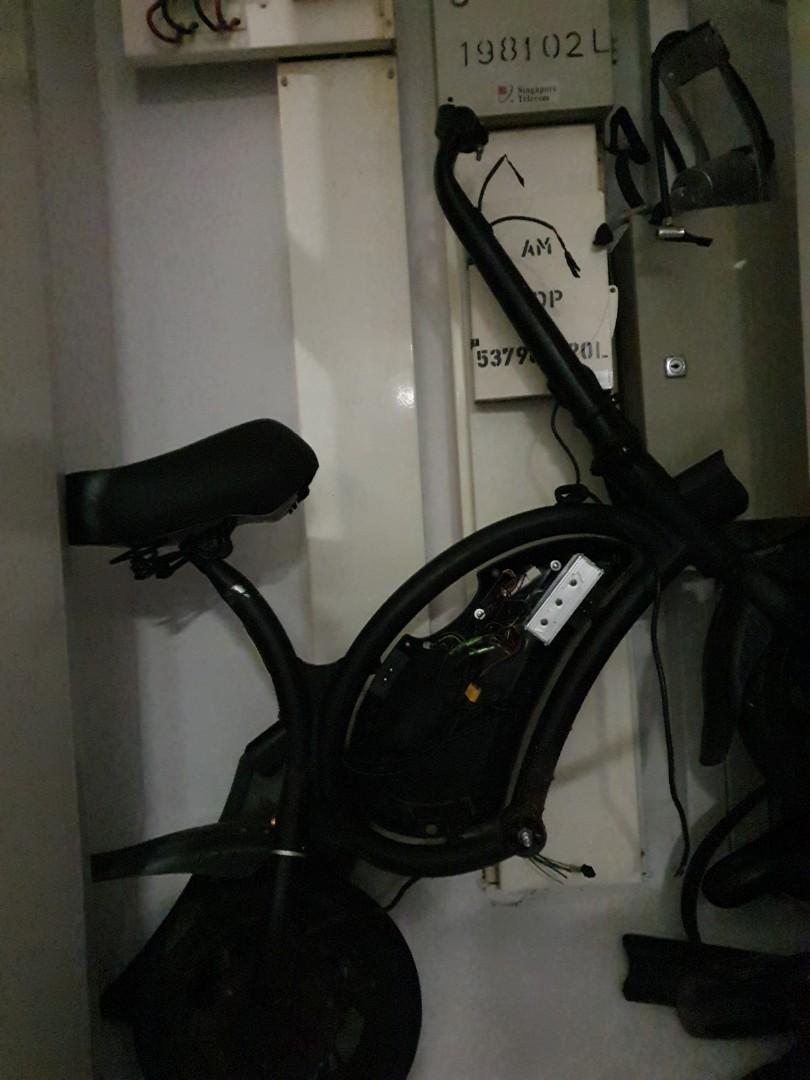 Dyu frame with controller and rear/front rim, Sports Equipment, PMDs, E ...