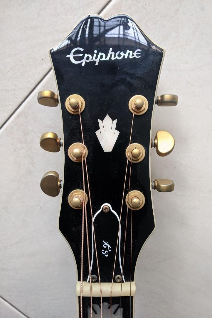 Epiphone Ej 200sce Acoustic Electric Guitar Hobbies And Toys Music And Media Musical Instruments
