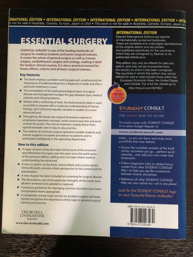 Essential Surgery, Hobbies & Toys, Books & Magazines, Textbooks on ...