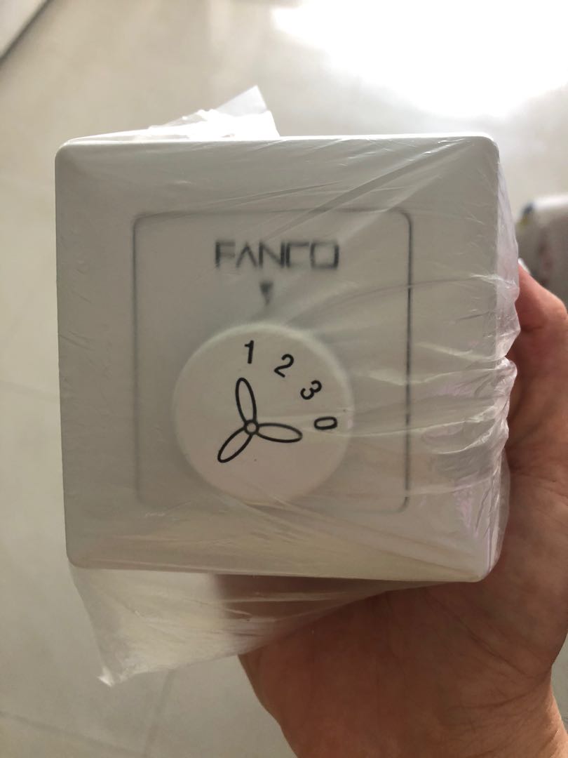 FANCO 3 Speed Regulator Controller, Furniture & Home Living, Lighting ...