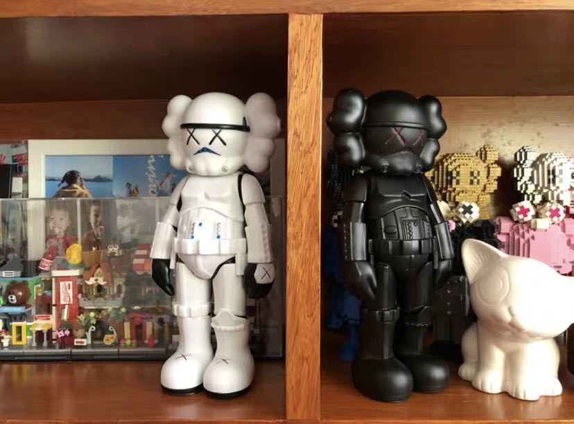 [group buy] 26cm star wars kaws set x2 bearbricks, Toys & Games, Bricks ...