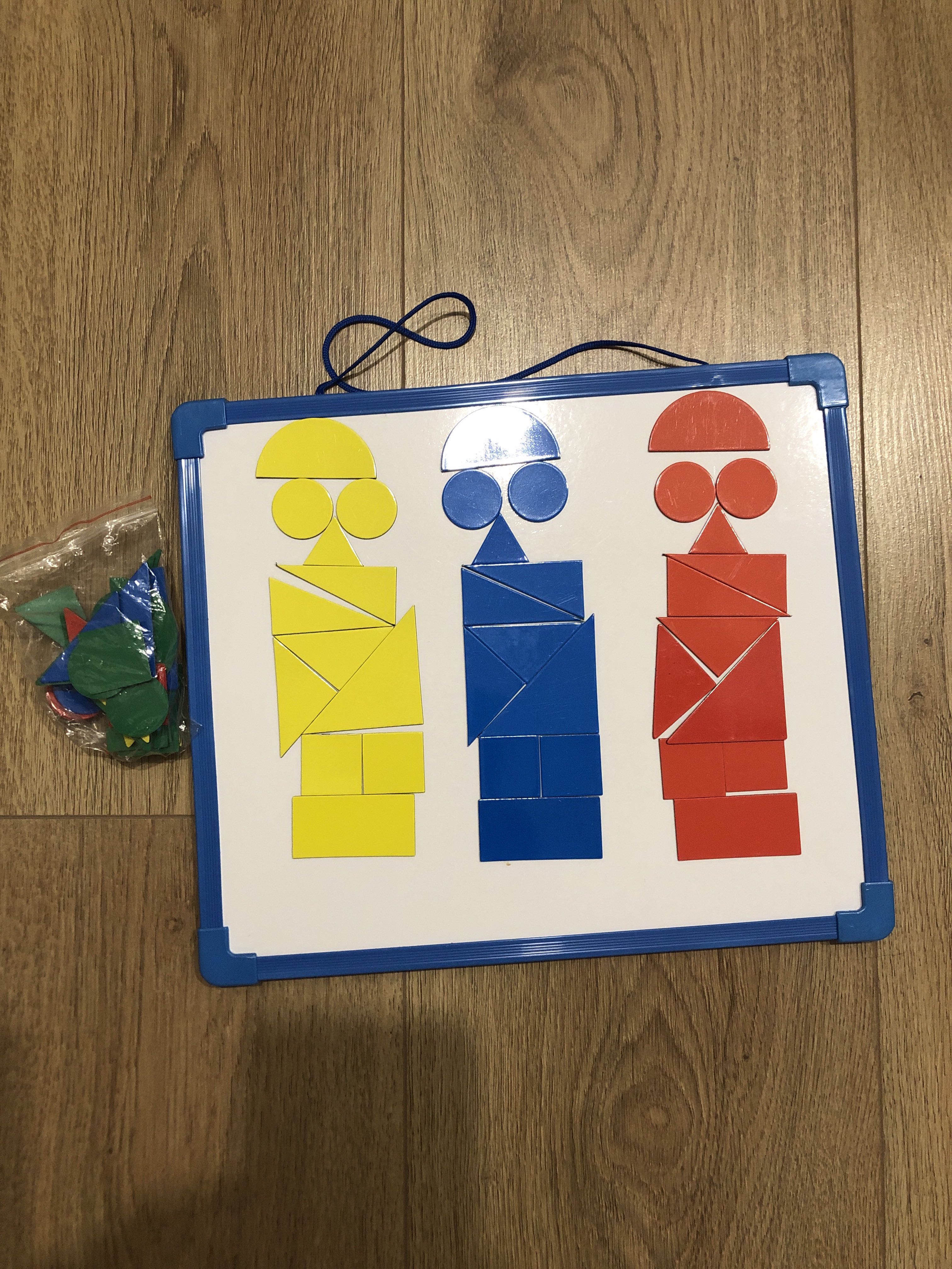 Heguru tangram puzzles, Hobbies & Toys, Books & Magazines, Children's ...