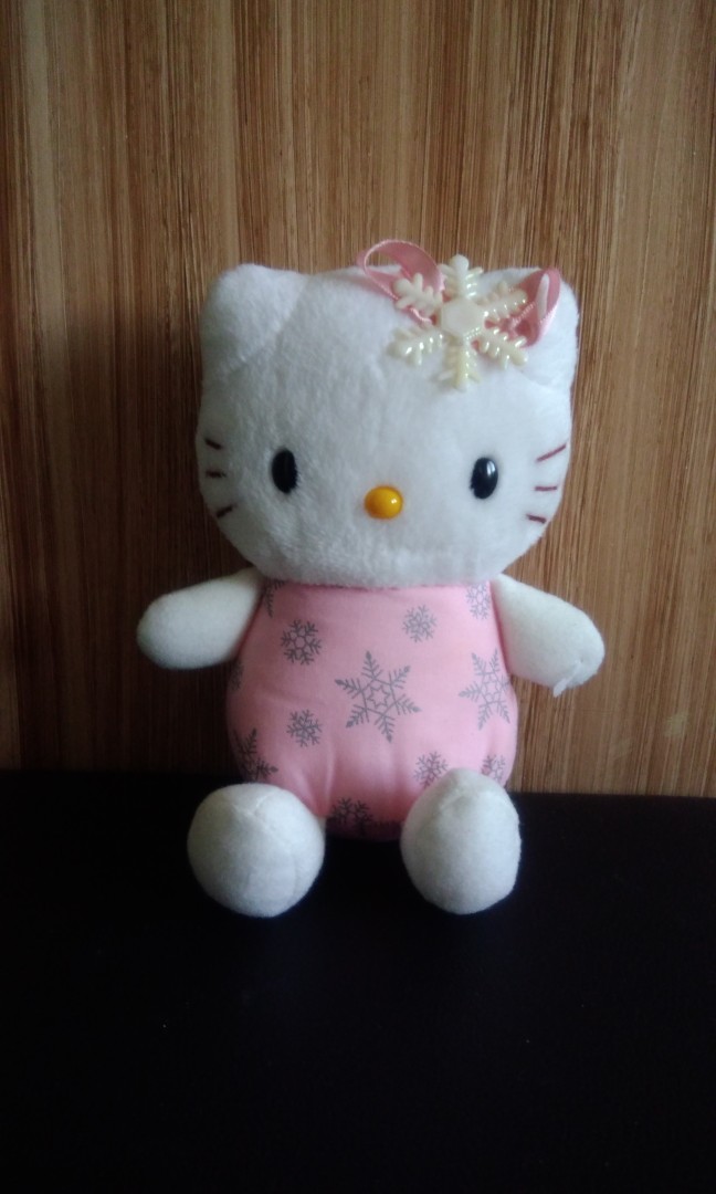 Hello Kitty Pink Snowflake, Hobbies & Toys, Toys & Games on Carousell