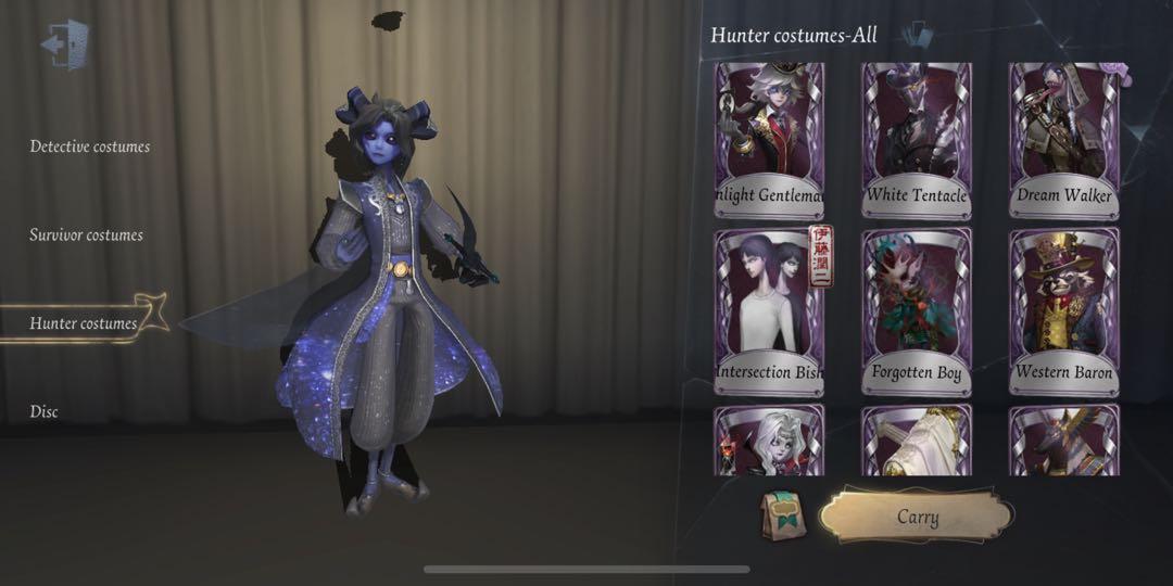 Identity V account, Toys & Games, Video Gaming, Video Games on Carousell