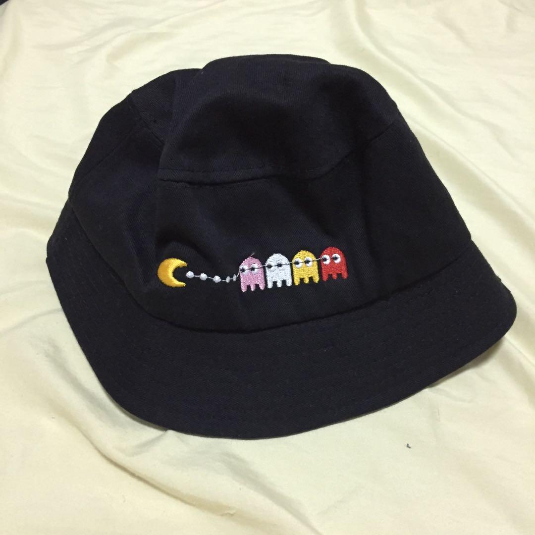 INSTOCK pac man bucket hat, Men's Fashion, Watches & Accessories, Caps ...
