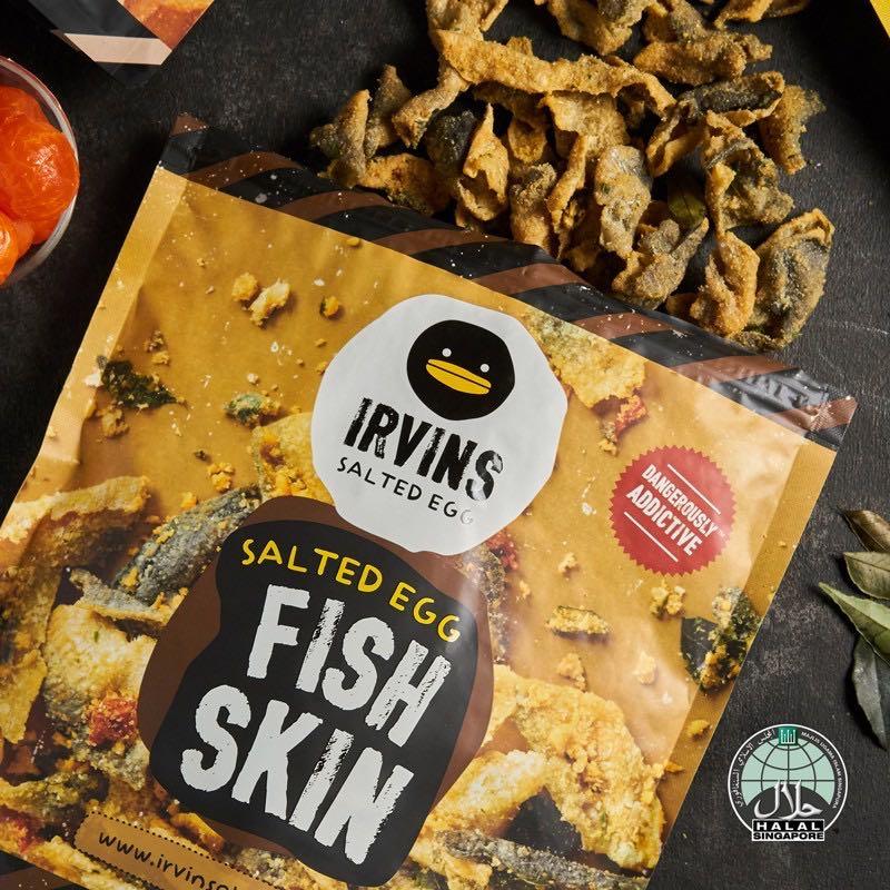 [SALE! LOWEST PRICE ISLANDWIDE] Irvins Salted Egg - Fish Skin - BIG ...