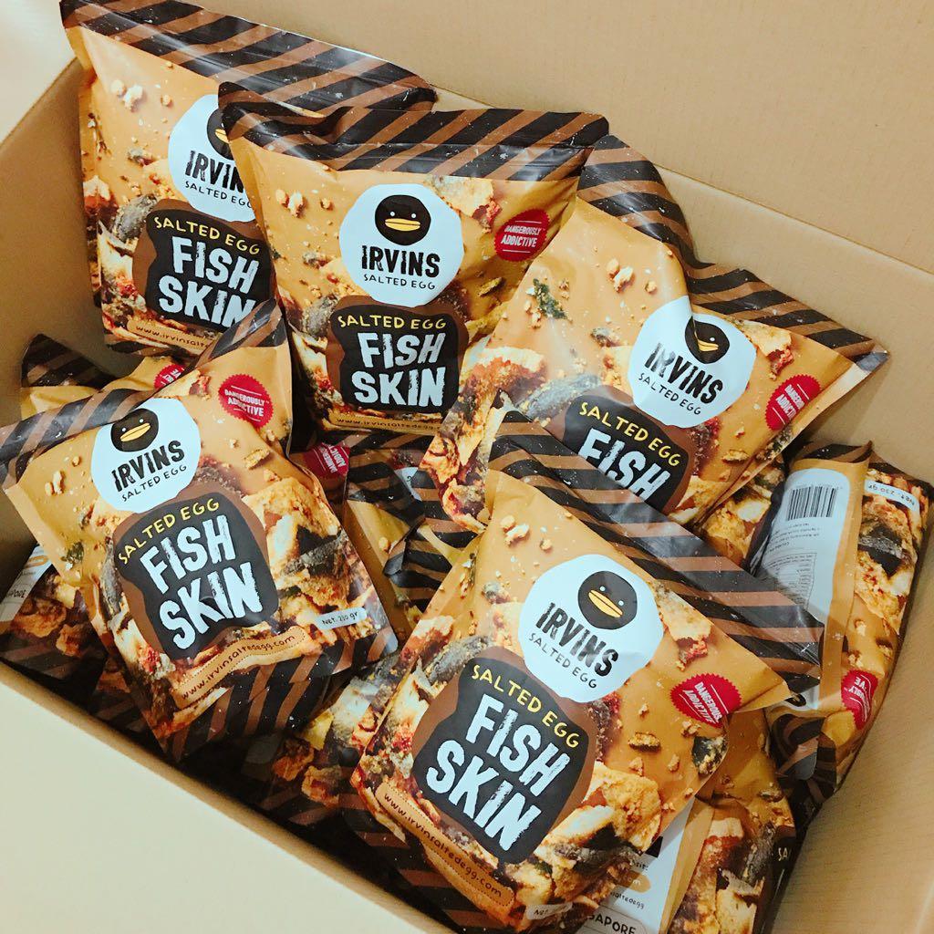 [SALE! LOWEST PRICE ISLANDWIDE] Irvins Salted Egg - Fish Skin - BIG ...