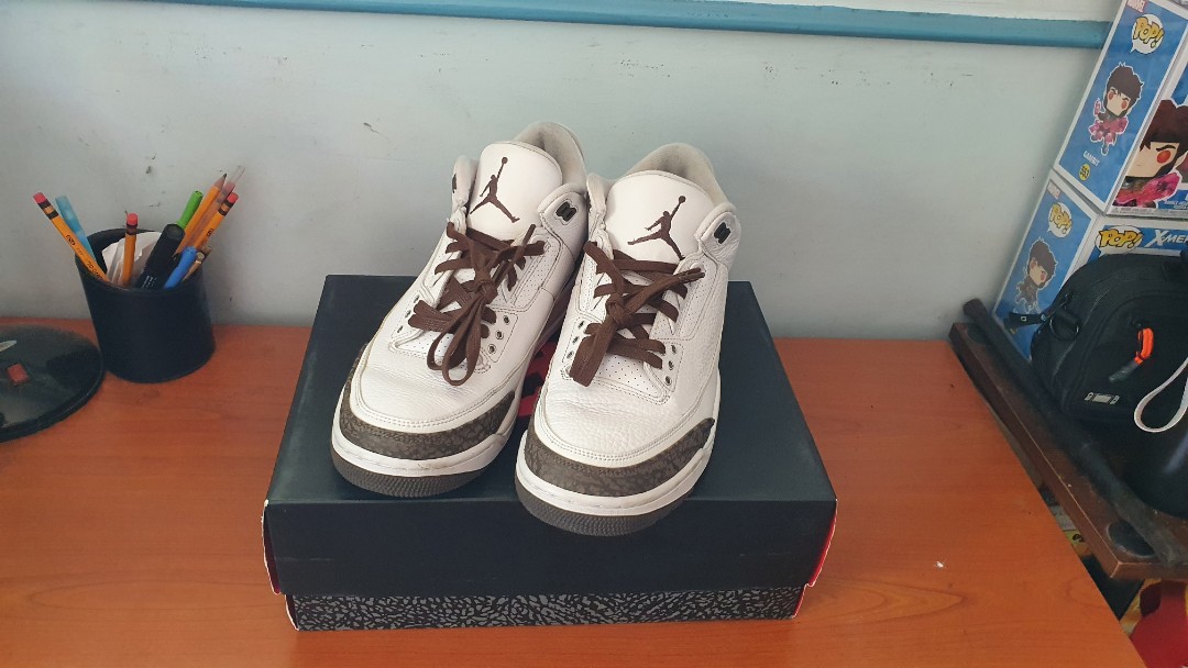 Jordan 3 'Mocha', Men's Fashion, Footwear, Sneakers on Carousell