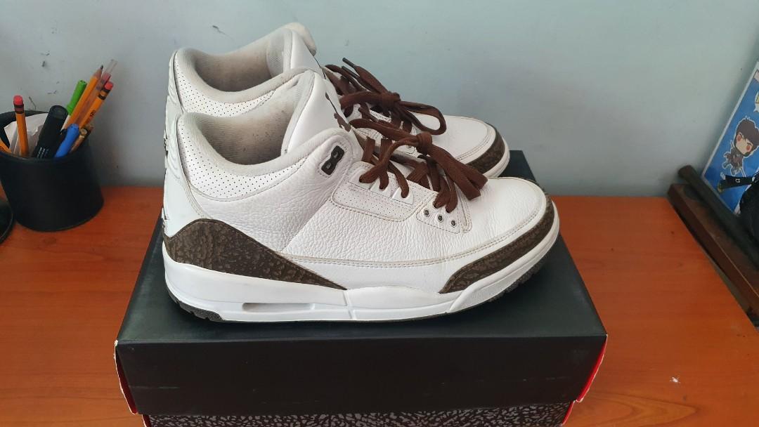 Jordan 3 'Mocha', Men's Fashion, Footwear, Sneakers on Carousell