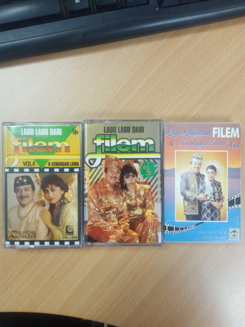 kaset melayu lama - lagu dari filem abdullah chik, noraniza idris ...