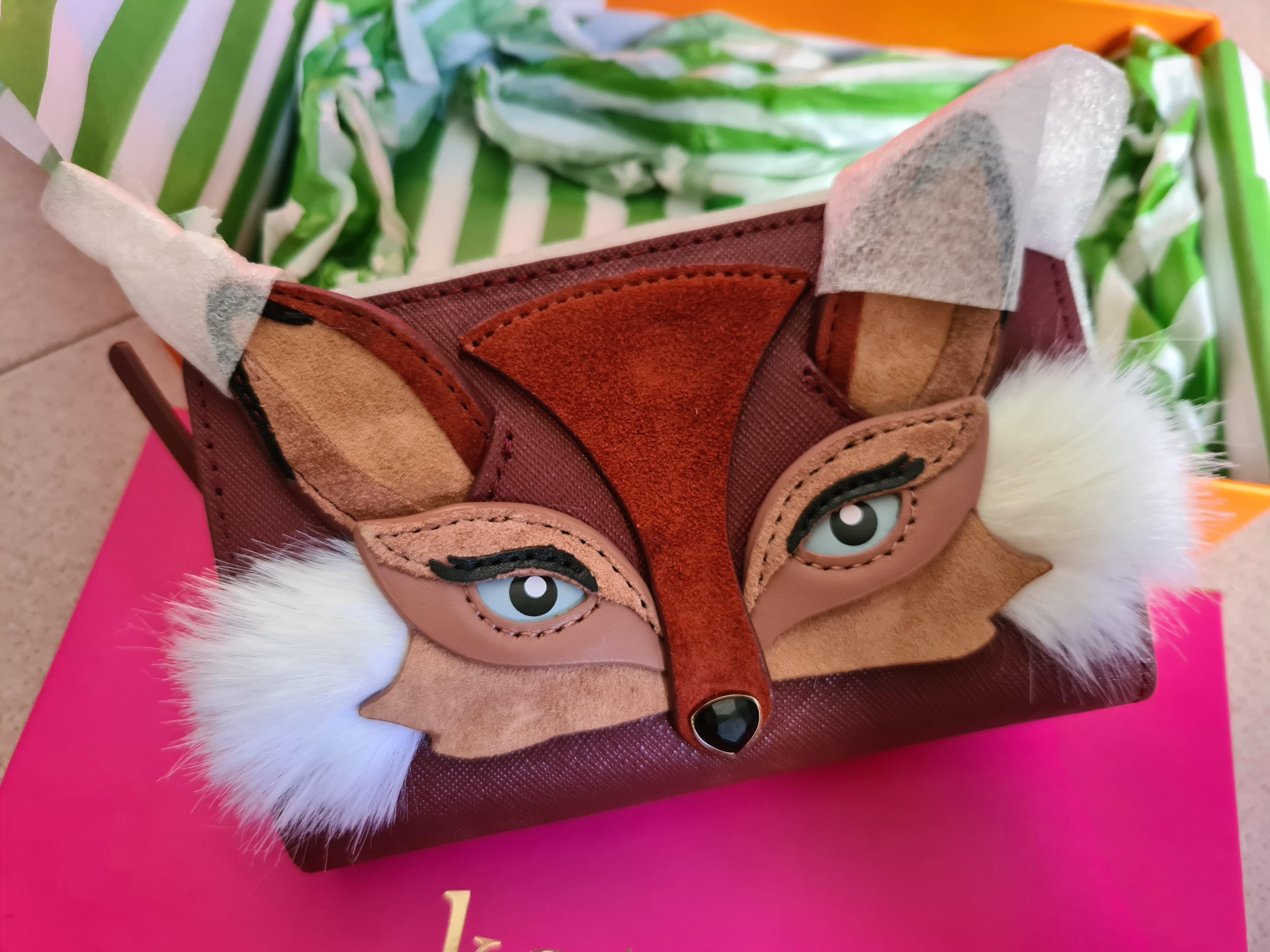 Kate Spade So Foxy Fox Wallet, Women's Fashion, Bags & Wallets, Wallets ...
