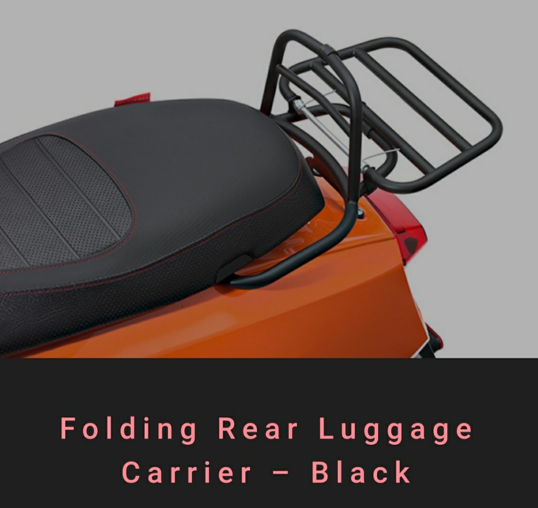 Lambretta V200 Special Folding Rear Luggage Carrier with handle ...