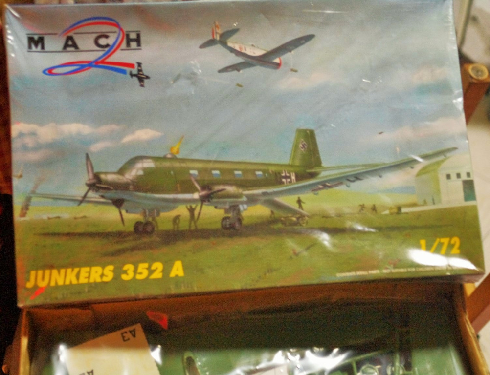 絕版-Mach 2- GP.031-1/72-Junkers -Ju 352 A-Herkules-Luftwaffe general ...