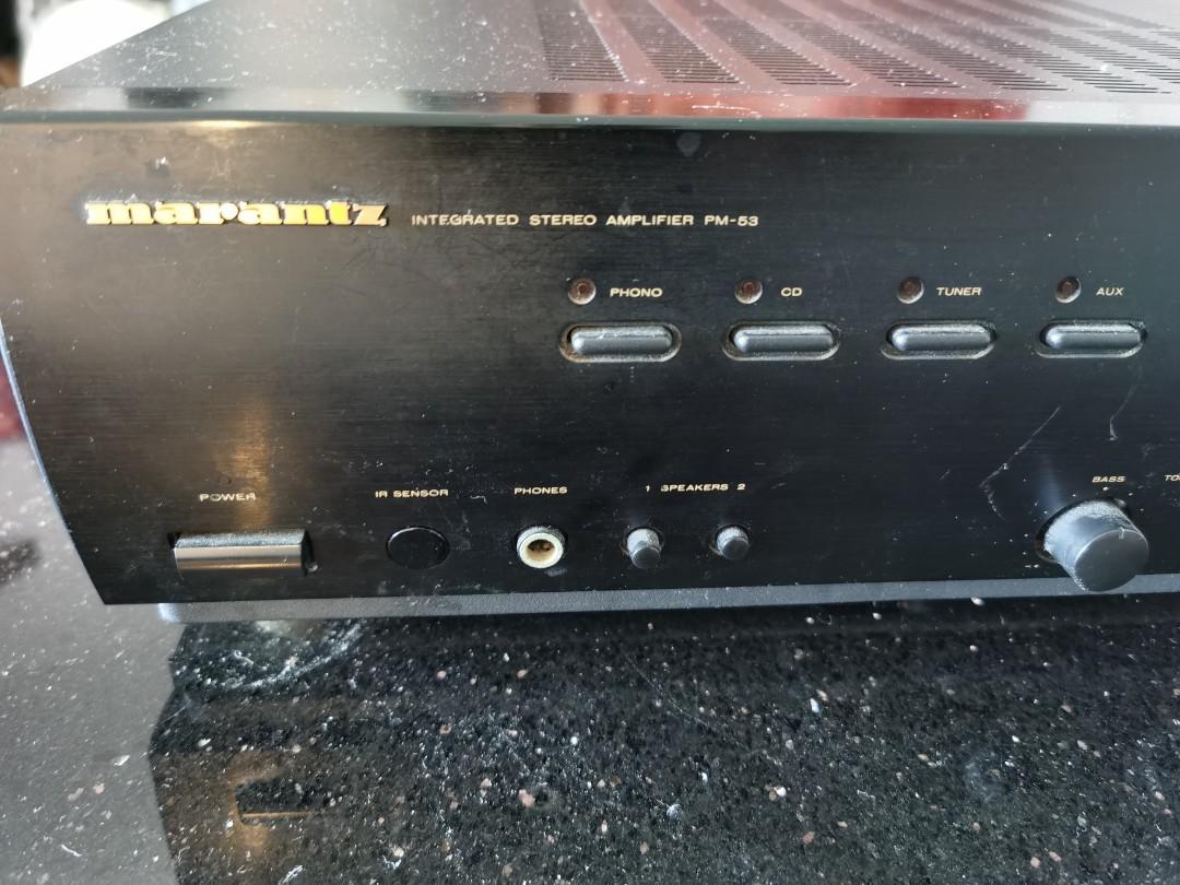 Marantz Pm-53 amplifier, Audio, Soundbars, Speakers & Amplifiers on ...