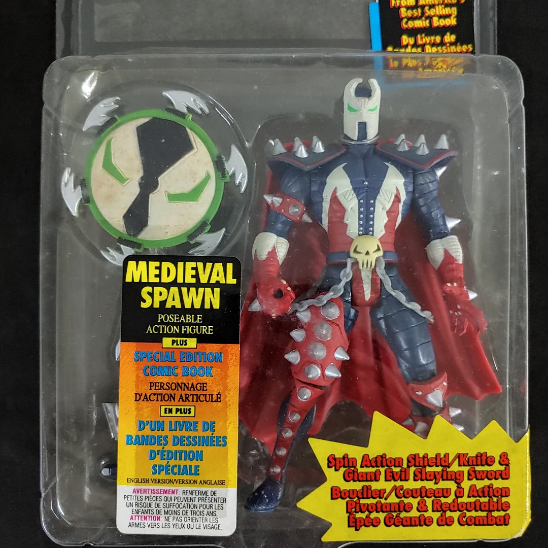 Medieval Spawn Poseable Action Figure (1994) Todd McFarlane Toys ...
