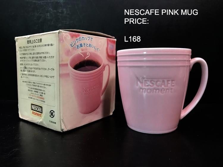 Nescafe Pink Mug with Box, TV & Home Appliances, Kitchen Appliances ...