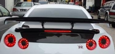 Nissan Skyline GTR35, r35,BNR35 Varis Duo carbon fiber spoiler, Auto ...