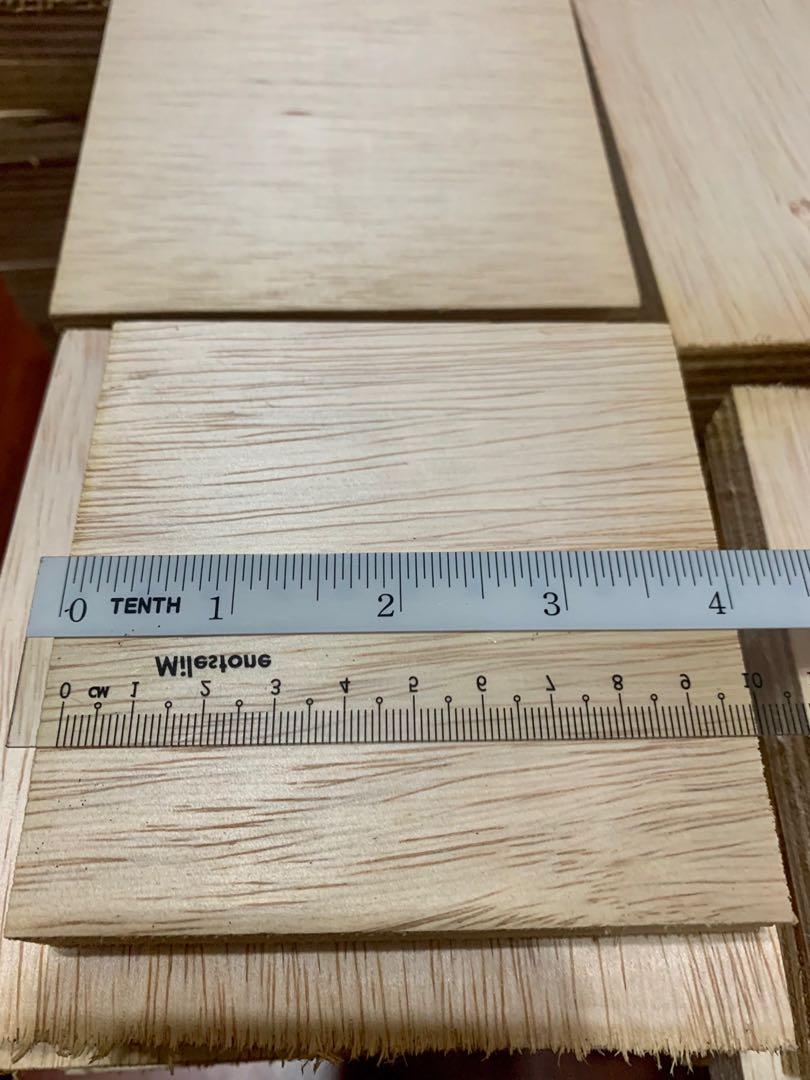 Plywood Tile for DIY Wooden Block, Wood Image Transfer, Craft, Scrabble ...