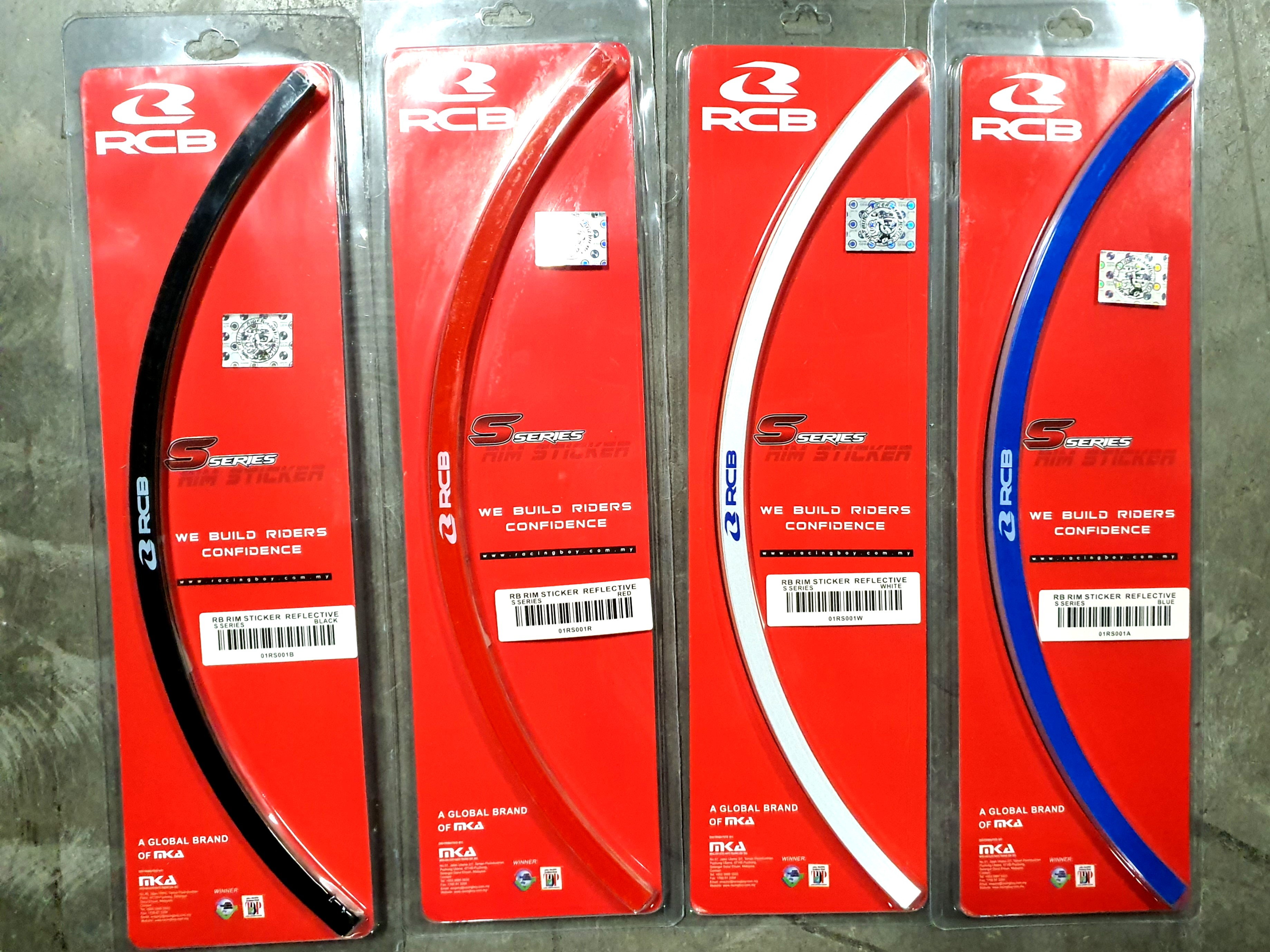 RCB Reflective Rim sticker rims tyre motorcycle bike, Motorcycles ...