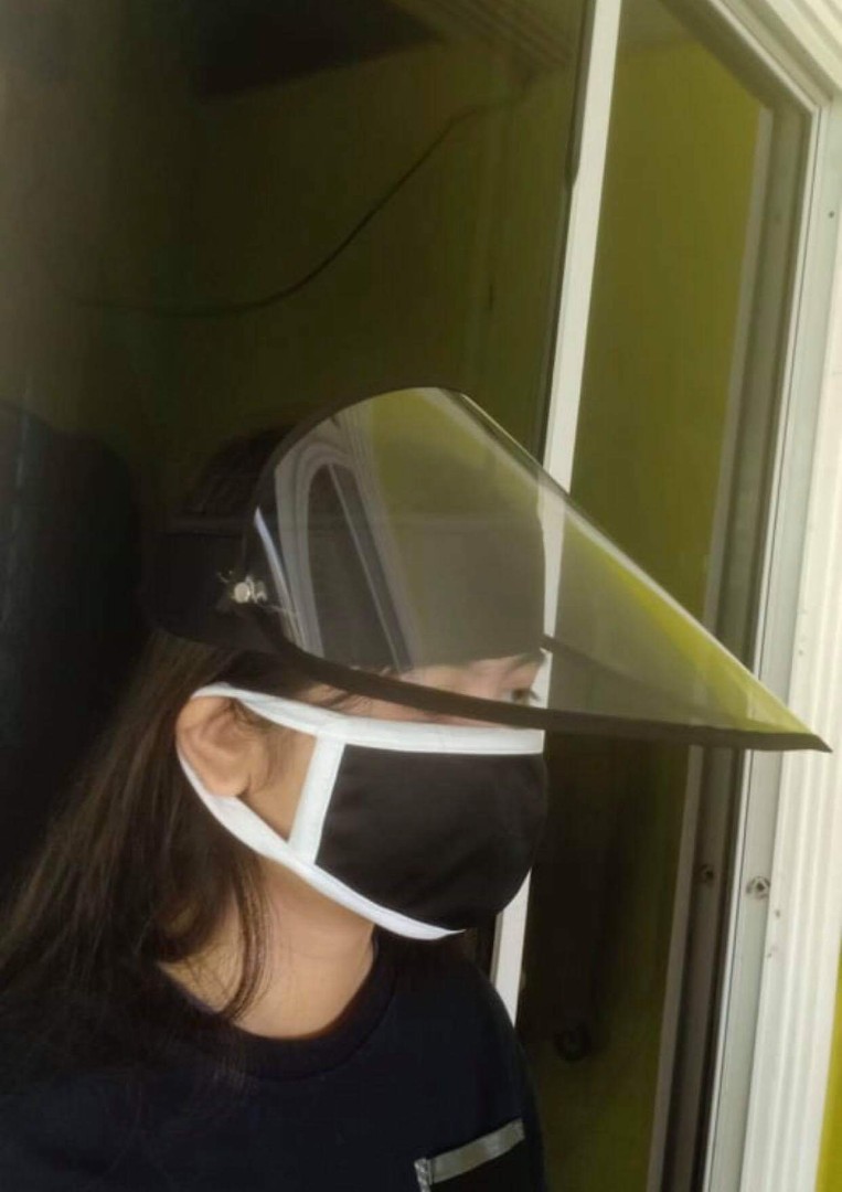 Retractable Face Shield, Women's Fashion, Watches & Accessories, Hats ...