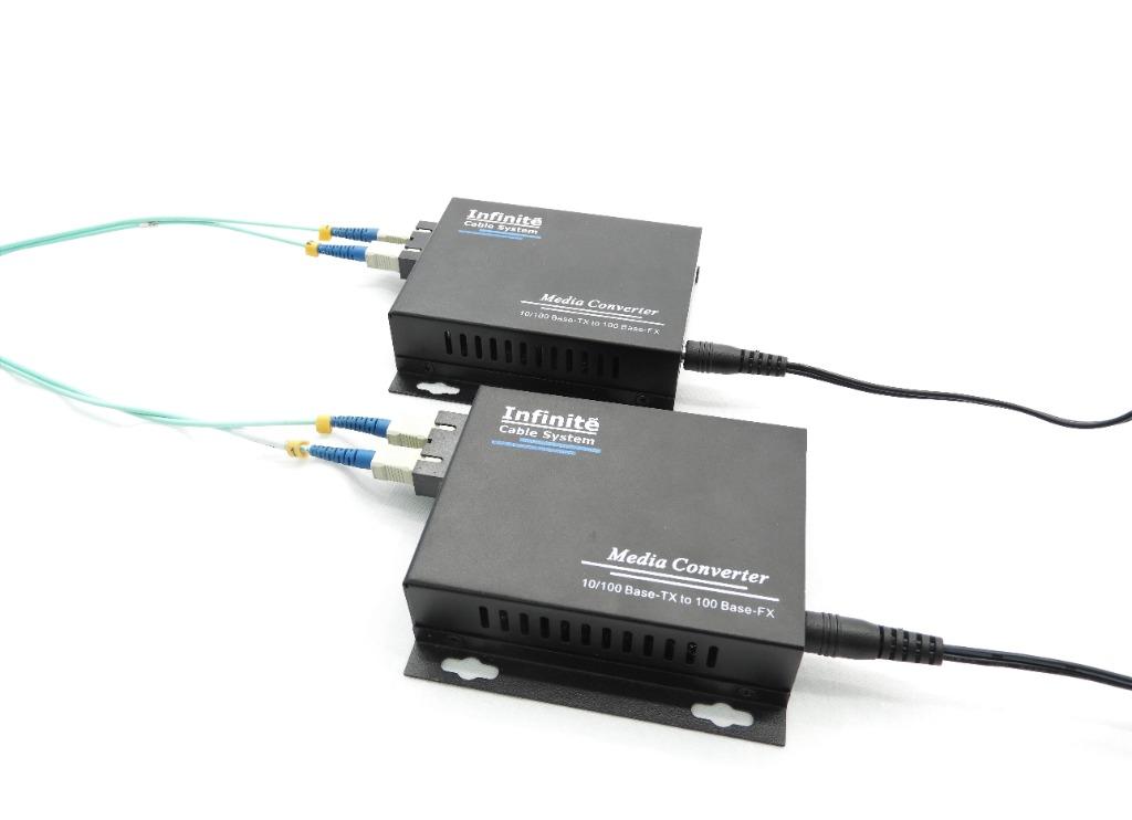SC多模雙纖標準型光纖網路收發器 Media E/O Converter 10/100M dual fiber media converter ...
